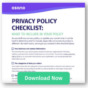 Your data privacy terminology cheat sheet | Osano